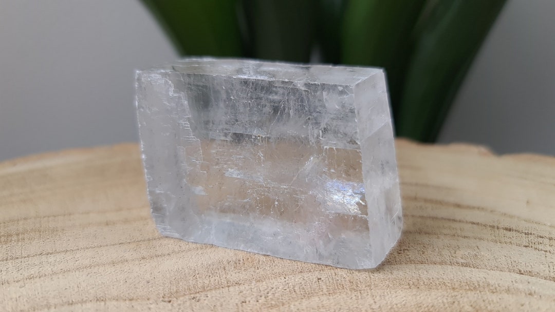 Clear Calcite Crystal Cube - Raw Crystal - Natural Gemstone - Reiki ...
