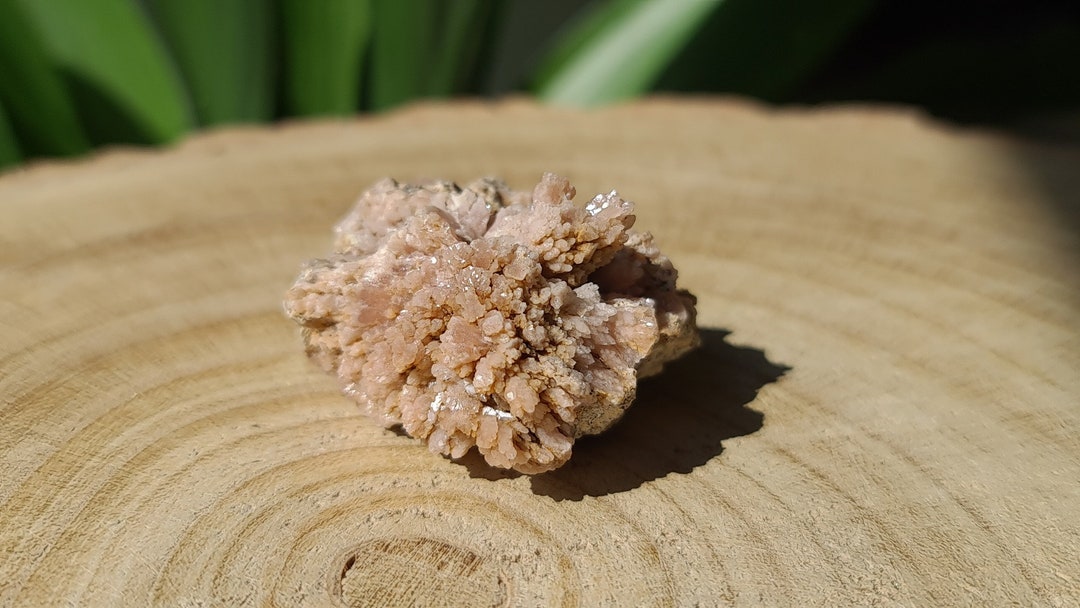 Peruvian Rose Quartz Crystal Cluster: Rare Formation, Metaphysical ...