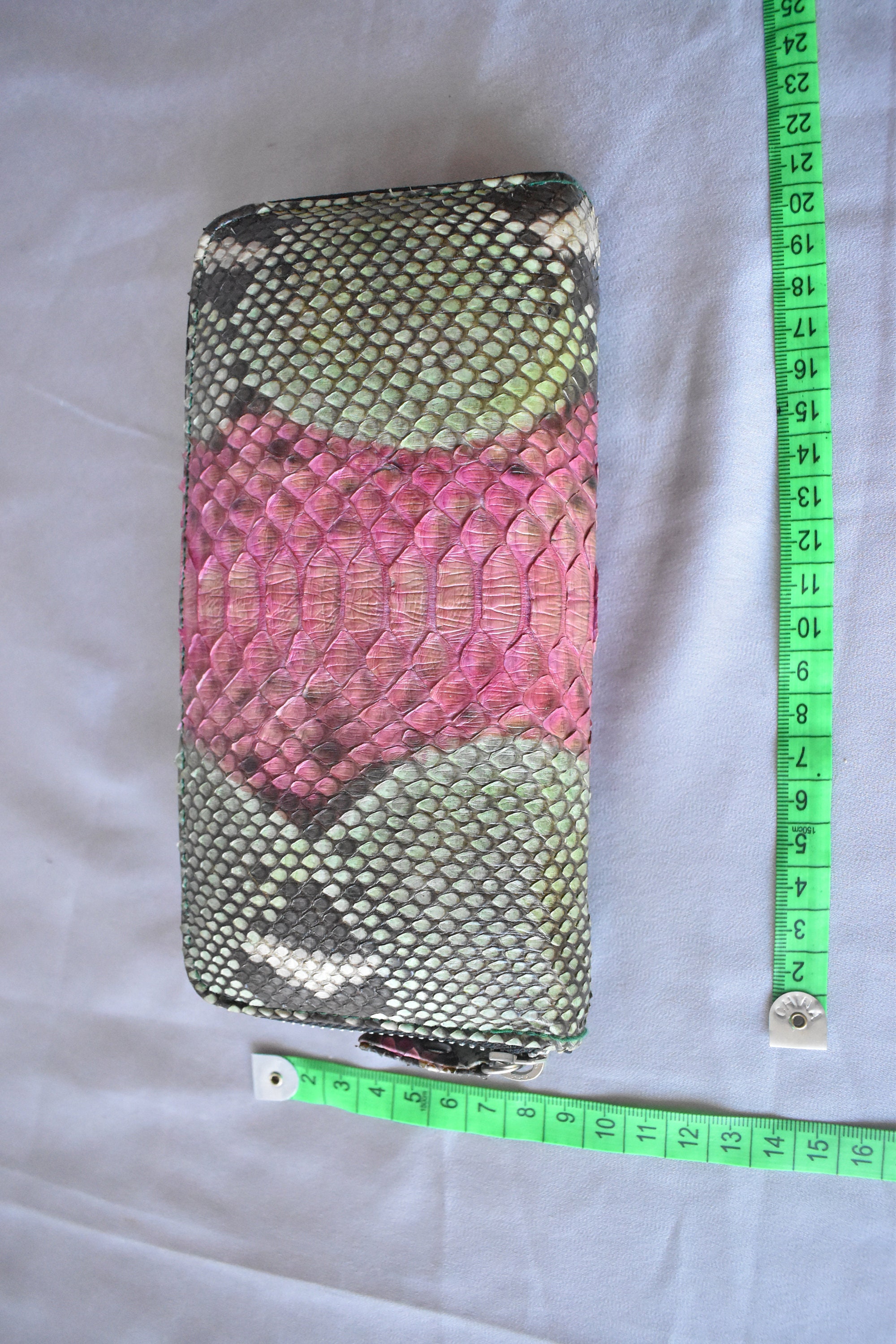 Snake skin designer wallet Genuine Python leather wallet | Etsy