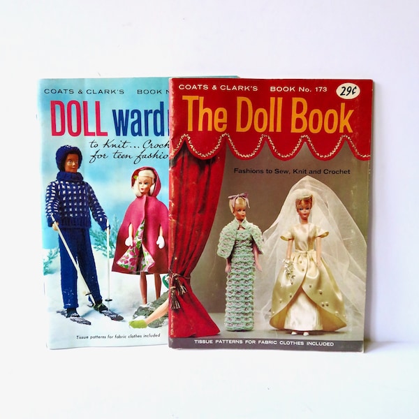 Coats and Clark Doll Dress Pattern - Etsy