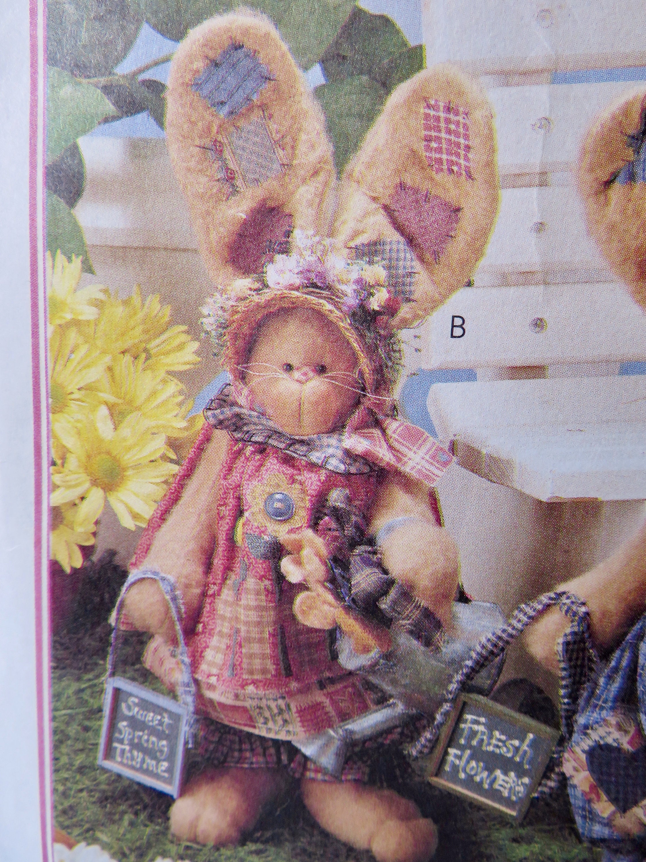 Vintage Mccalls Crafts Uncut Sewing Pattern 8087 1996 Sweet Spring ...