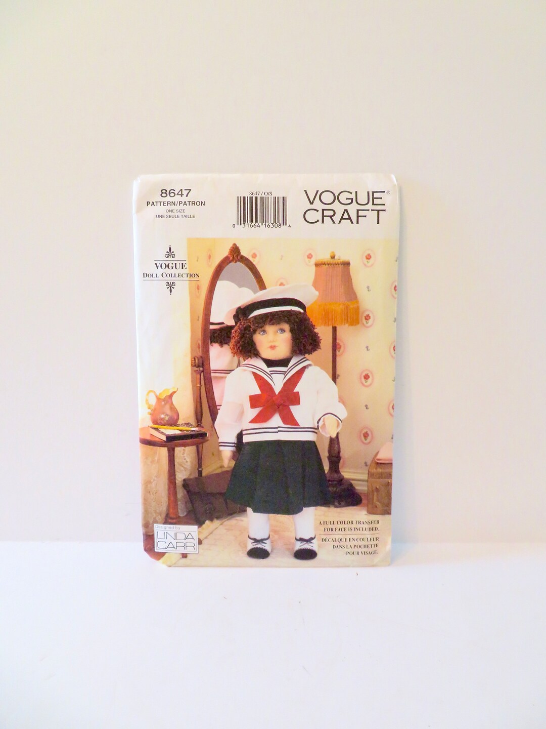 Vintage Vogue Craft Uncut Sewing Pattern 8647 Linda Carr Stuffed ...