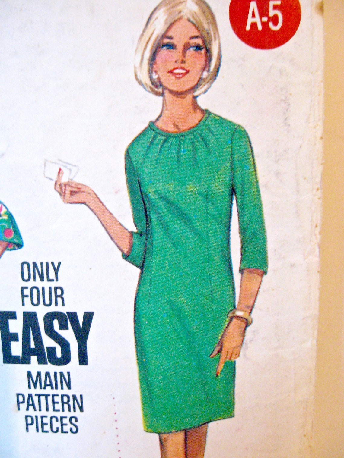 Vintage Butterick 60s 1960s EASY Sewing Pattern 4312 Sz 14 - Etsy