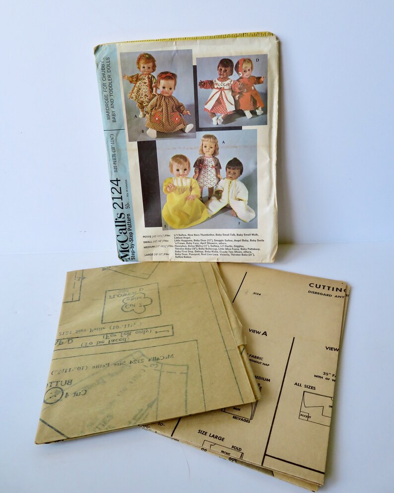 Mccalls UNCUT FF 1969 Vintage Sewing Pattern 2124 Size Petite - Etsy