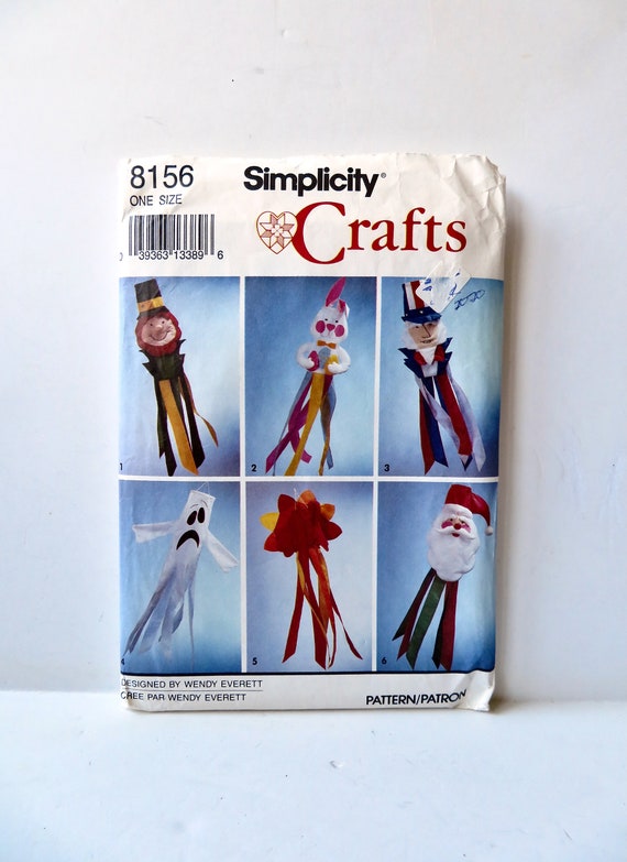 Vintage Simplicity 1992 UNCUT FF Sewing Pattern 8156 Seasonal - Etsy