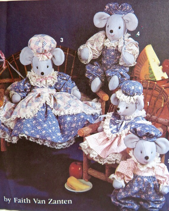 Vintage Simplicity Crafts Country Western Cows Dolls Uncut Sewing ...