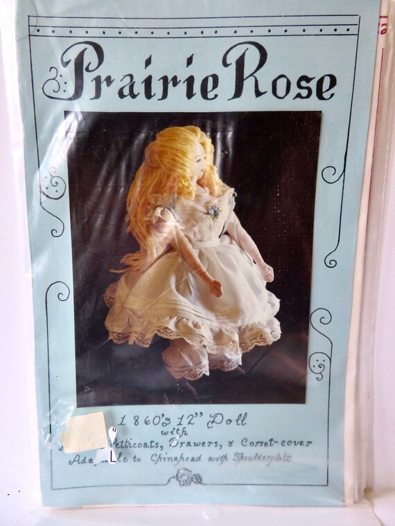 Vintage Prairie Rose Patterns Crafts UNCUT FF Sewing Pattern - Etsy