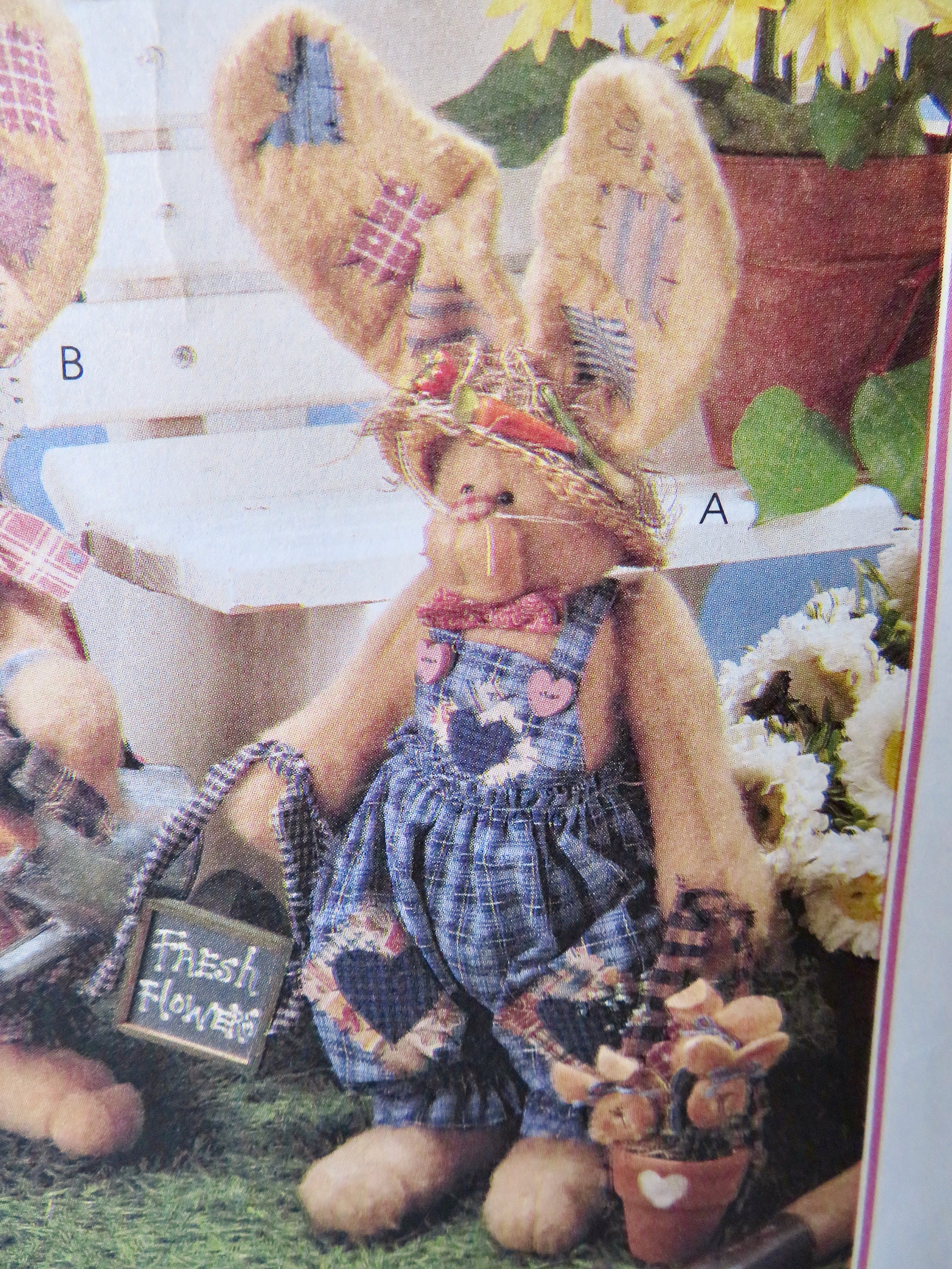 Vintage Mccalls Crafts Uncut Sewing Pattern 8087 1996 Sweet Spring ...