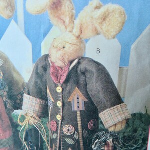 Vintage 1997 Mccalls Crafts Uncut Sewing Pattern 8663 14" Basil & Herb ...