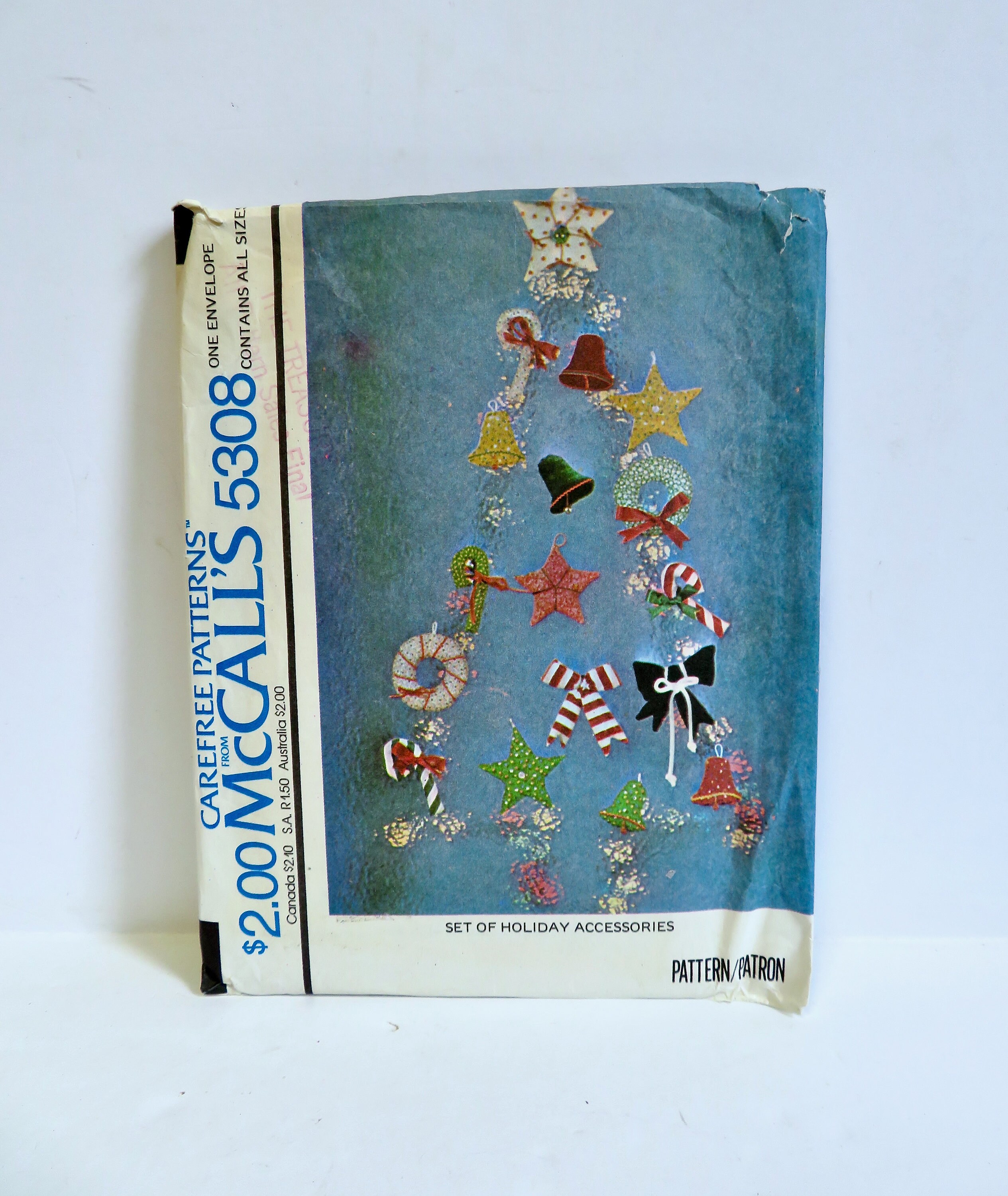 Vintage Mccalls Crafts 1976 Uncut Sewing Pattern 5308 - Etsy