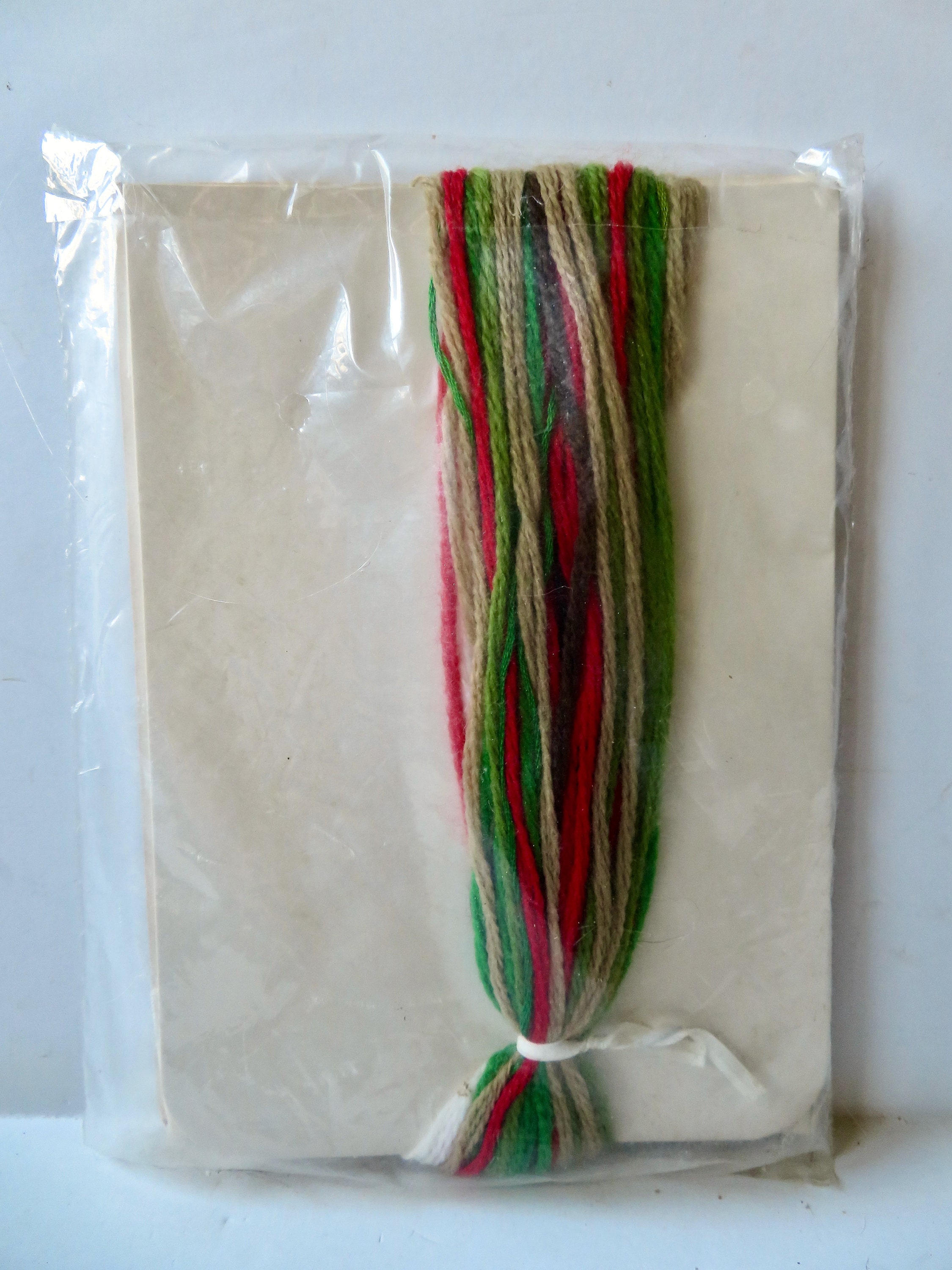 Vintage 1974 70s Caron Hallmark Design Collection Crewel Embroidery ...