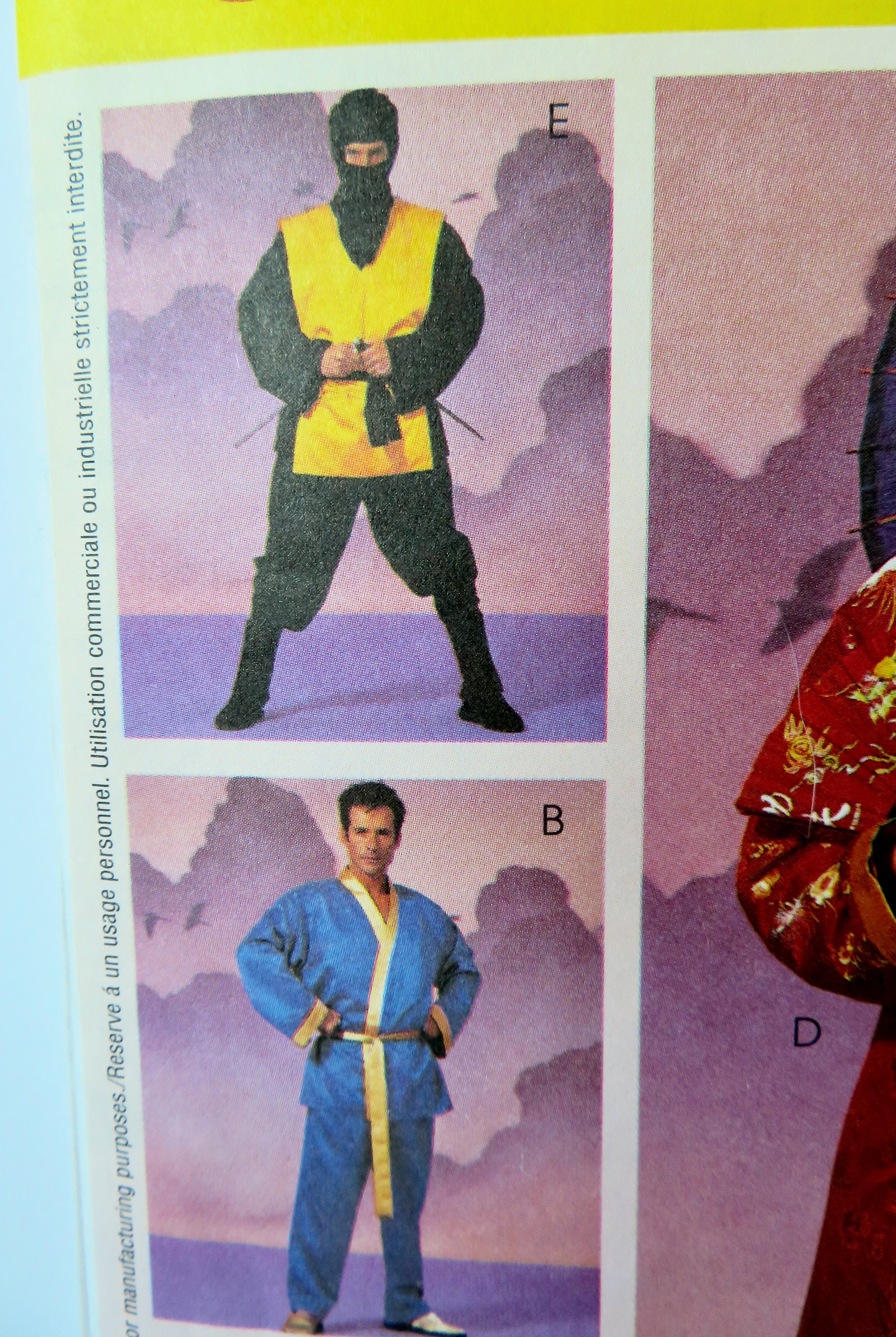 Vintage Mccalls UNCUT FF Sewing Pattern 2940 L XL Costume Adult Couple ...