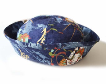 Navy Dixie Cup Cap - Etsy