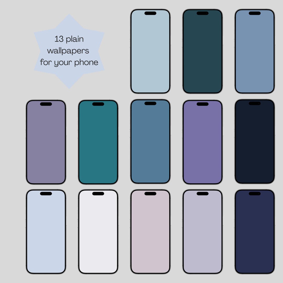 13 Winter Phone Wallpapers – Minimalist Solid Color Backgrounds, Winter ...