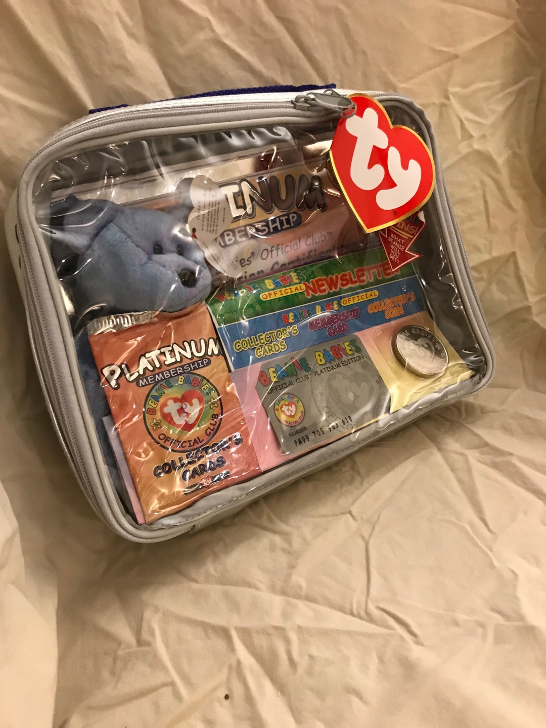 Rare Bean Babies Platinum Edition II Official Club Membership Case - Etsy