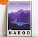 Naboo, Travel Poster, Star Wars, Printable Wall Art, Digital Download ...