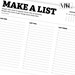 Multiple List Organizer Printable PDF Download to Do List Monthly ...