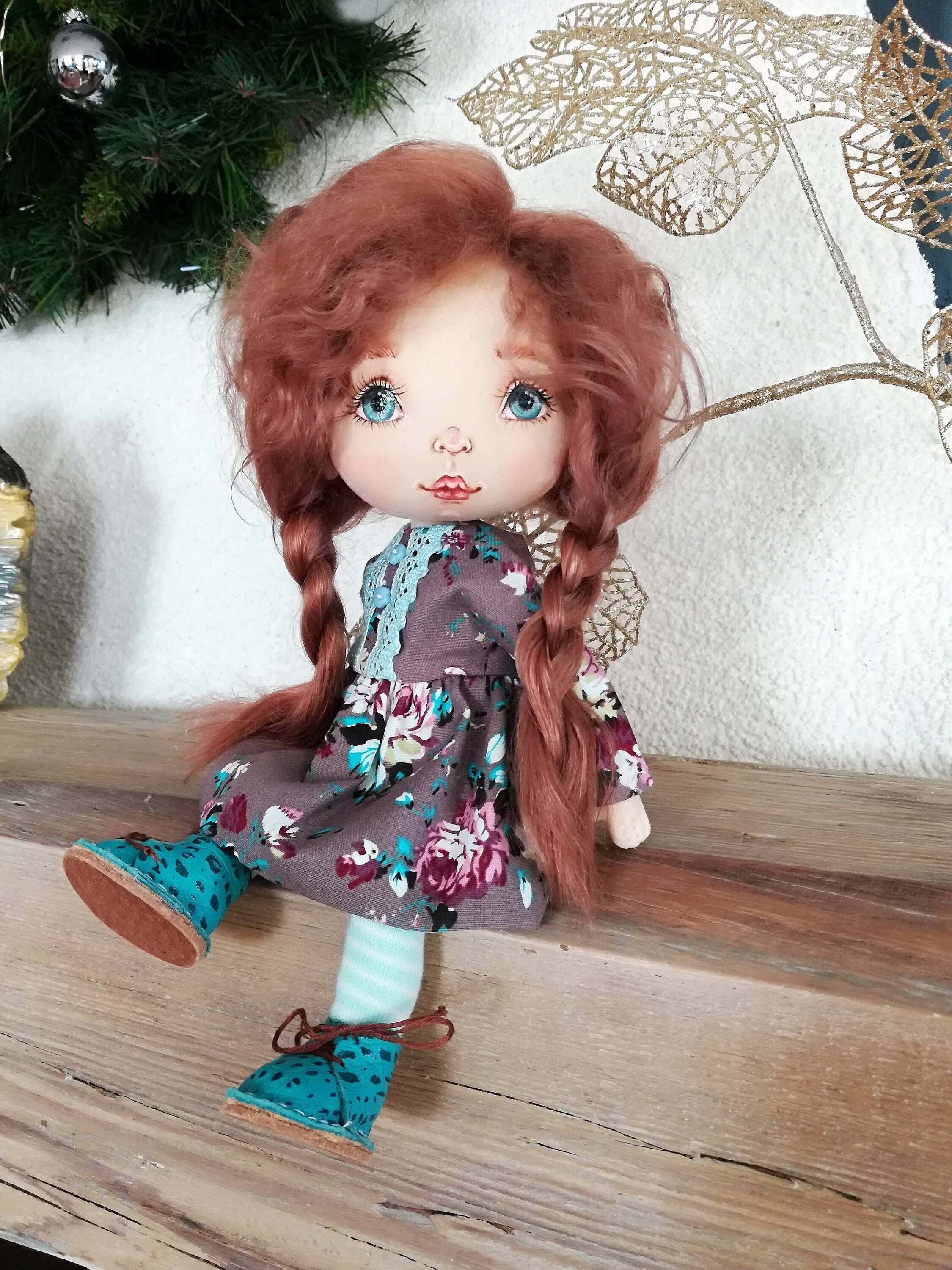 Homemade rag dolls for girls handmade textile doll with extra | Etsy