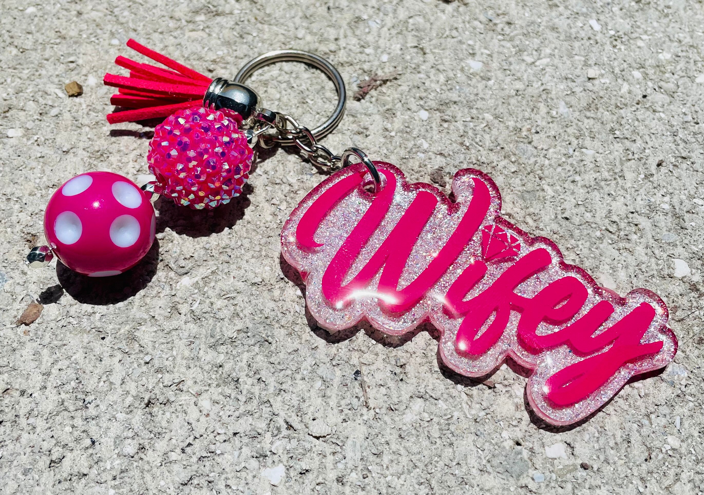 Wifey keychain Bride keychain wife keychain | Etsy