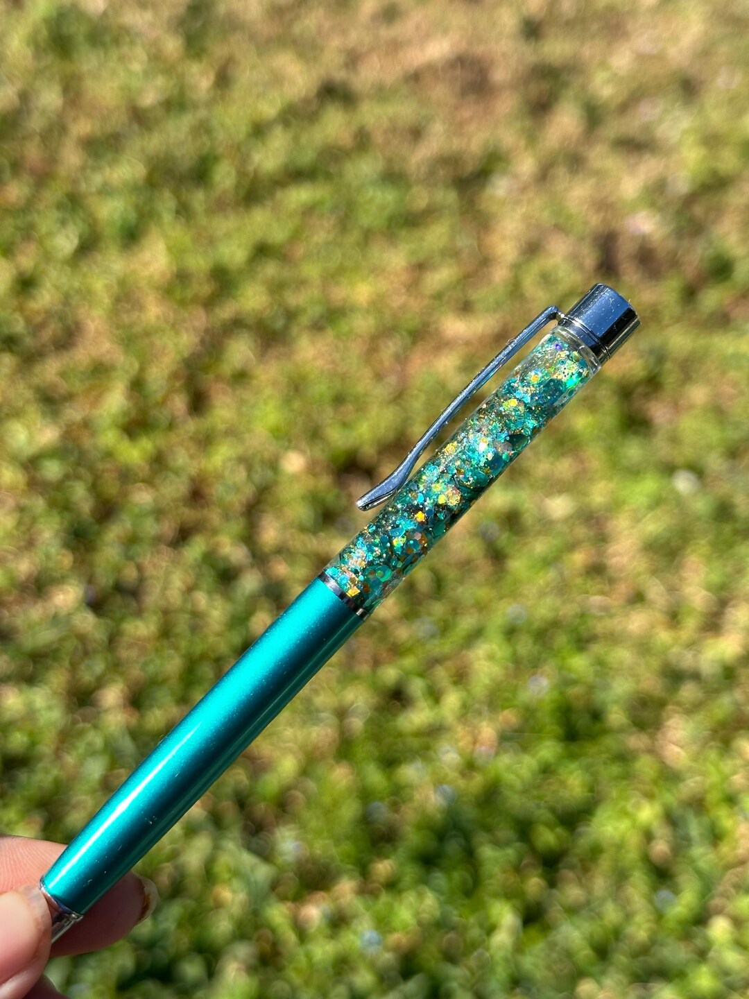 Skinny Floating Glitter Pens/floating Pen/liquid Pens/ Teacher Gift ...