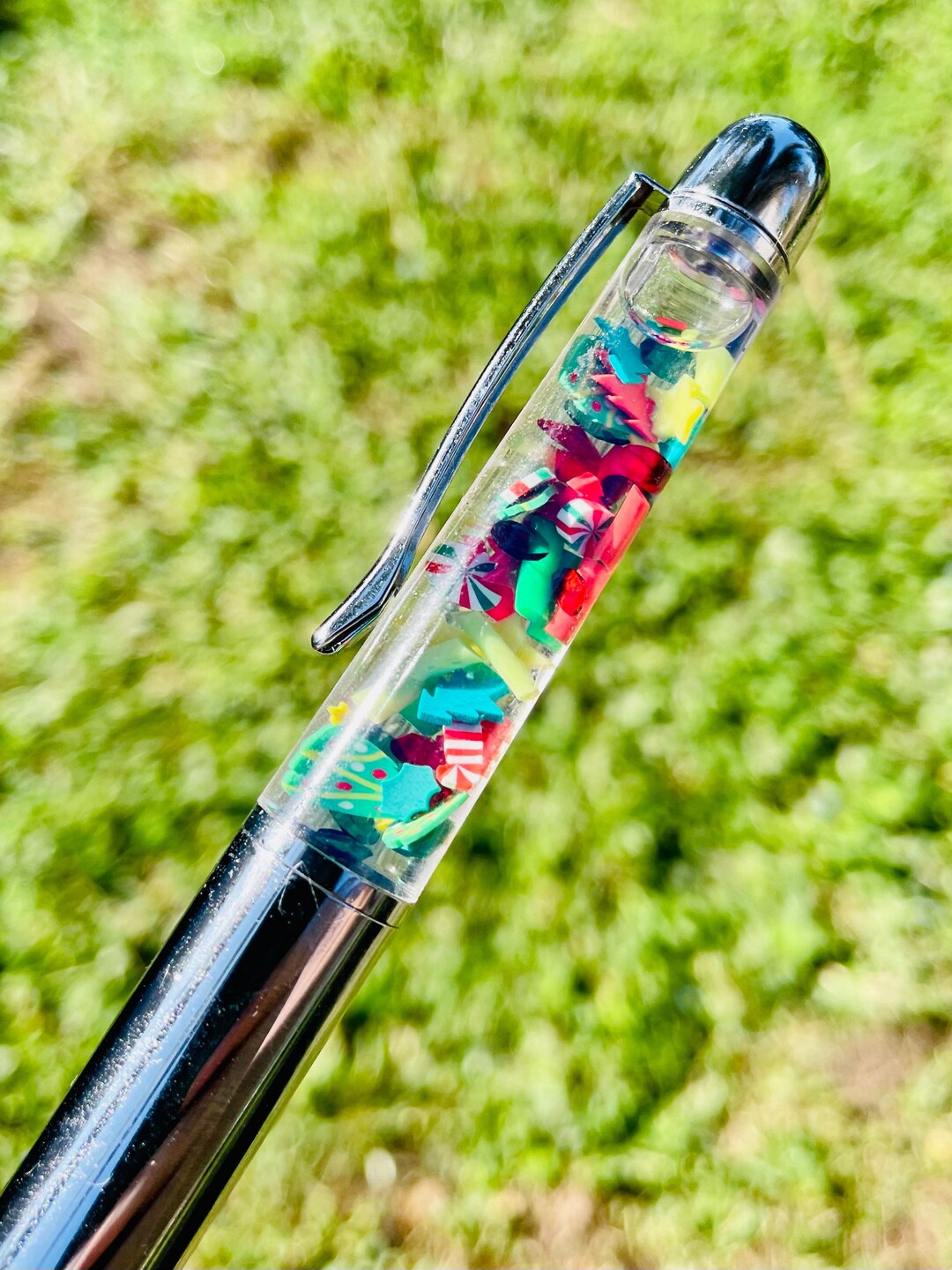 Christmas/winter Chunky Floating Pens Teacher Pens Office - Etsy