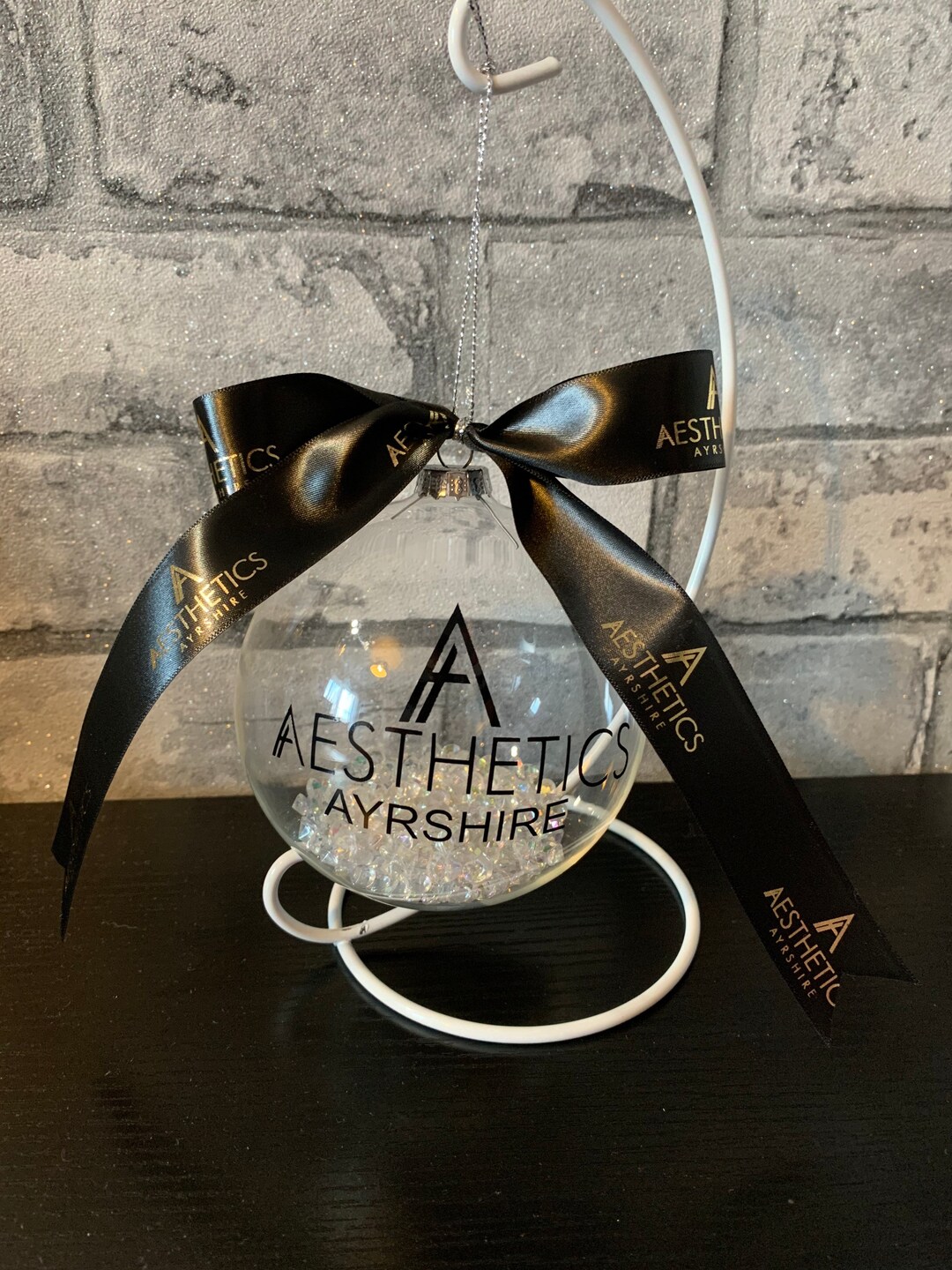 Personalised Branded Business Bauble - Etsy UK