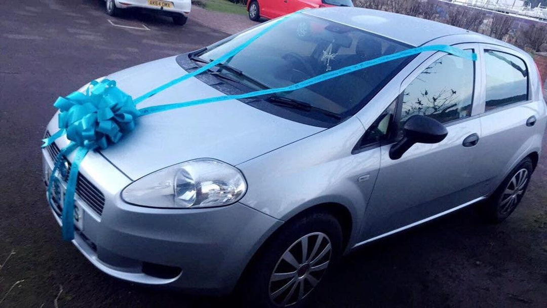 Wedding Car Ribbon and Bonnet Bow Kit | Car Ribbon Kit Suitable for ...