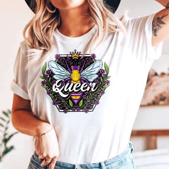 Queen Bee T-Shirt Queen Bee Crown Shirt Self-Love Boss Babe | Etsy