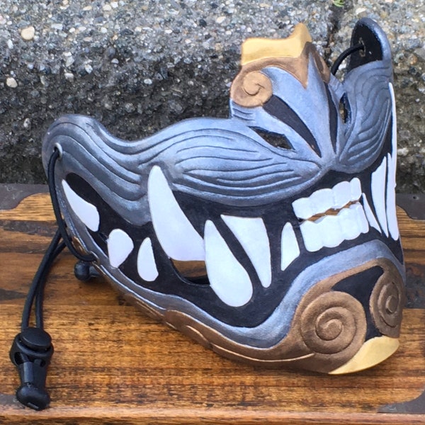 Oni Mask - Etsy