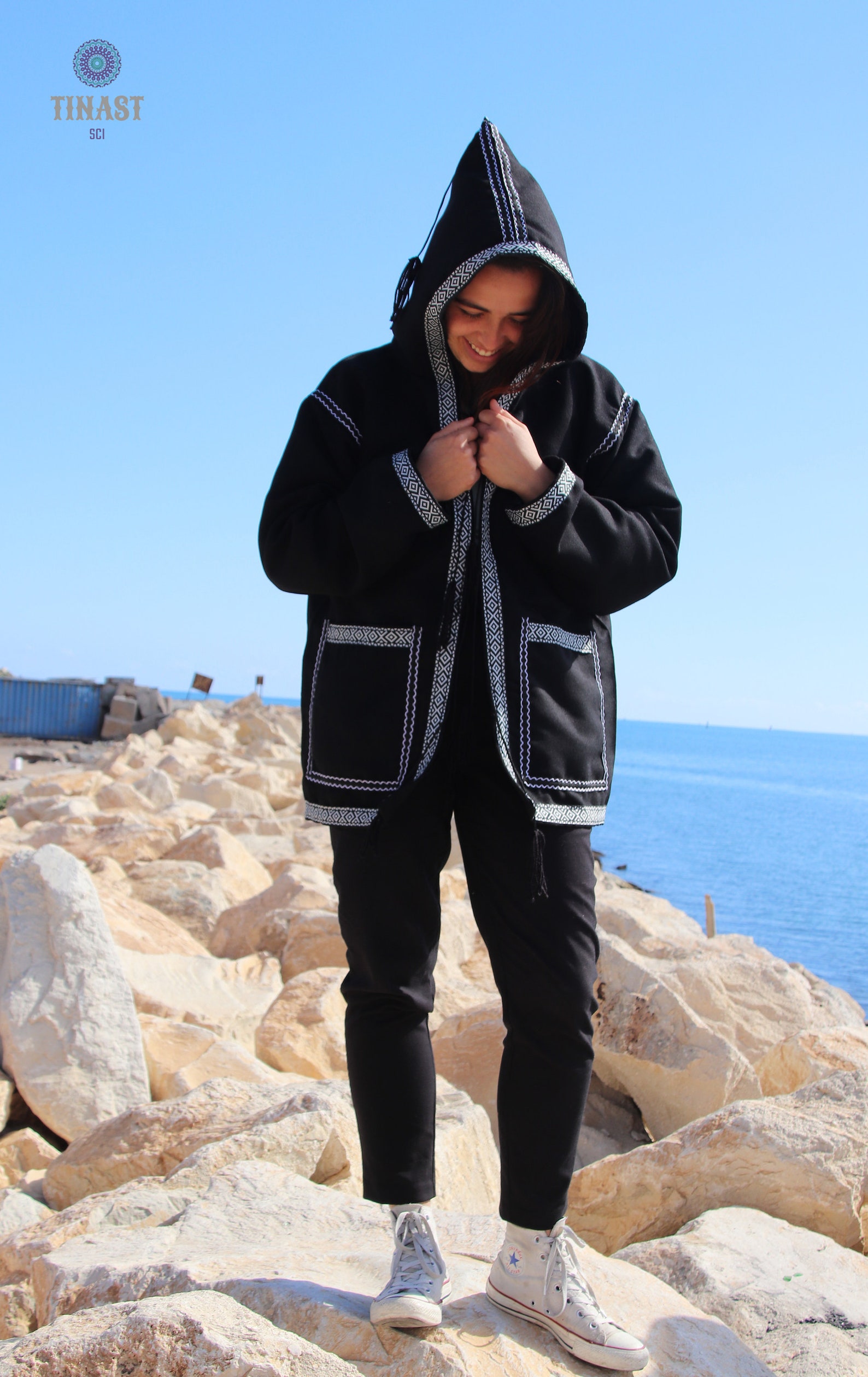 Kachabia manteau pour Homme et Femme manteau artisanal | Etsy