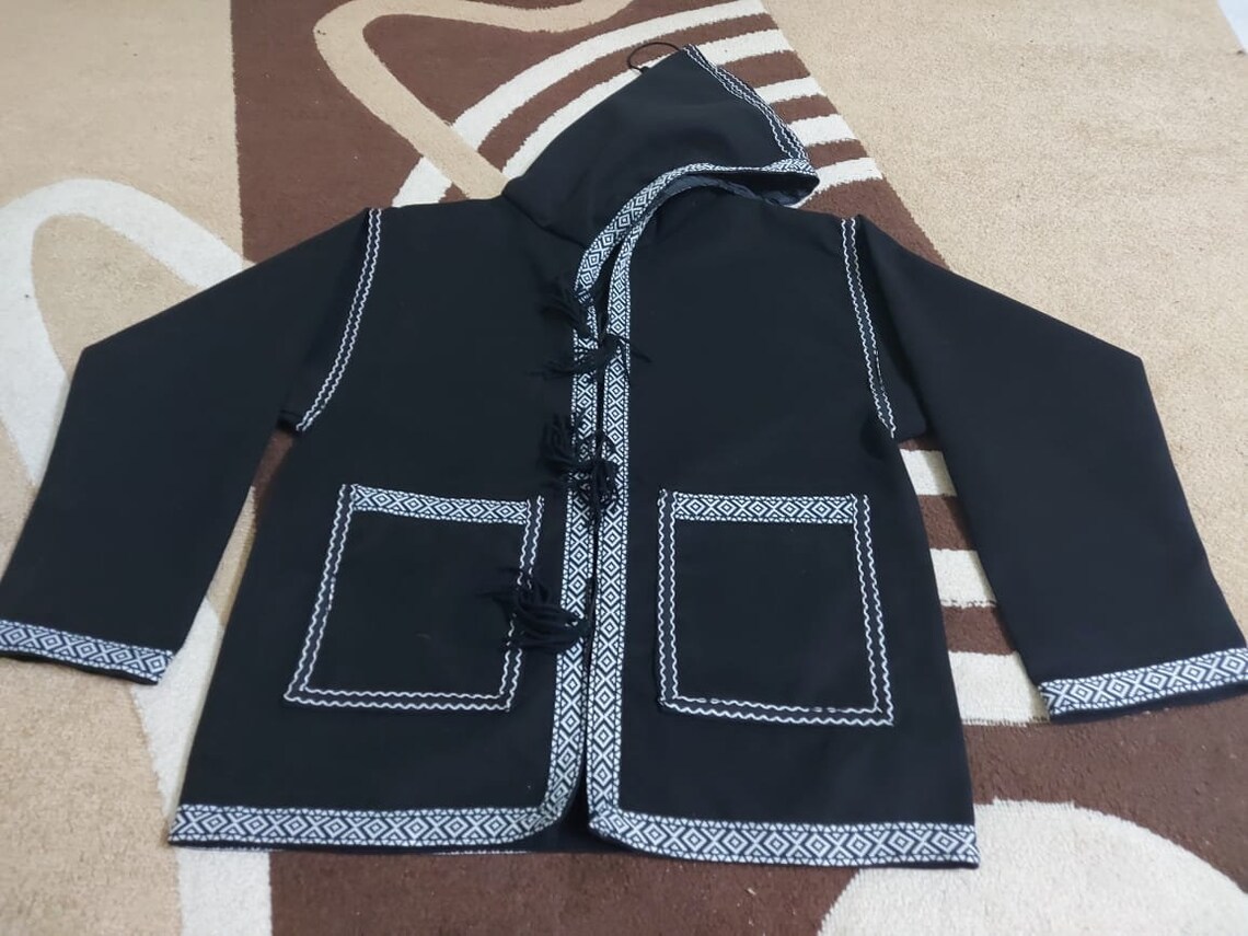 Kachabia manteau pour Homme et Femme manteau artisanal | Etsy