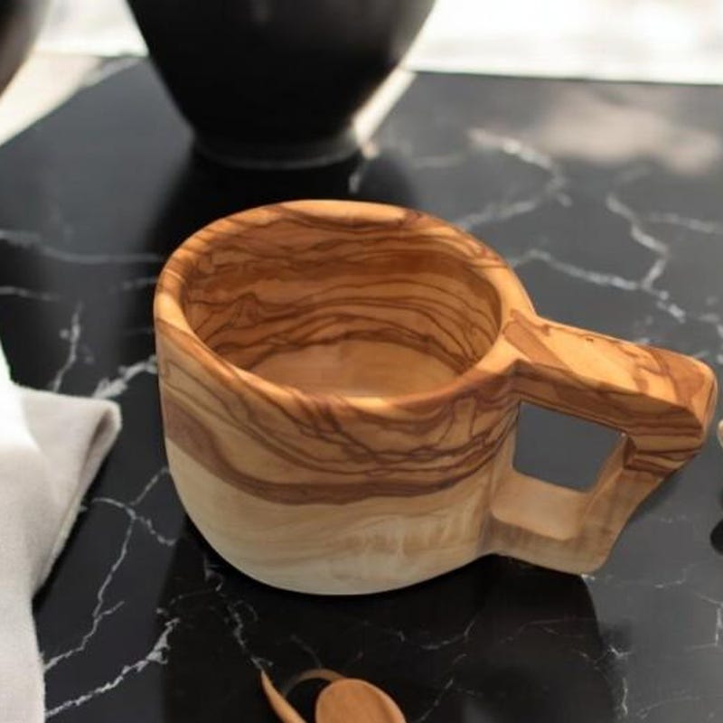 Wooden Mug - Etsy