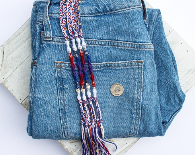 Tabernacle Tzitzits, Pima Cotton Long Tzitziyot, Hebrew Tassels ...