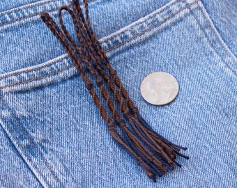 Tiny Work Tzitzit, Long Loops Short Tzit Tzits Great for Work Uniforms ...