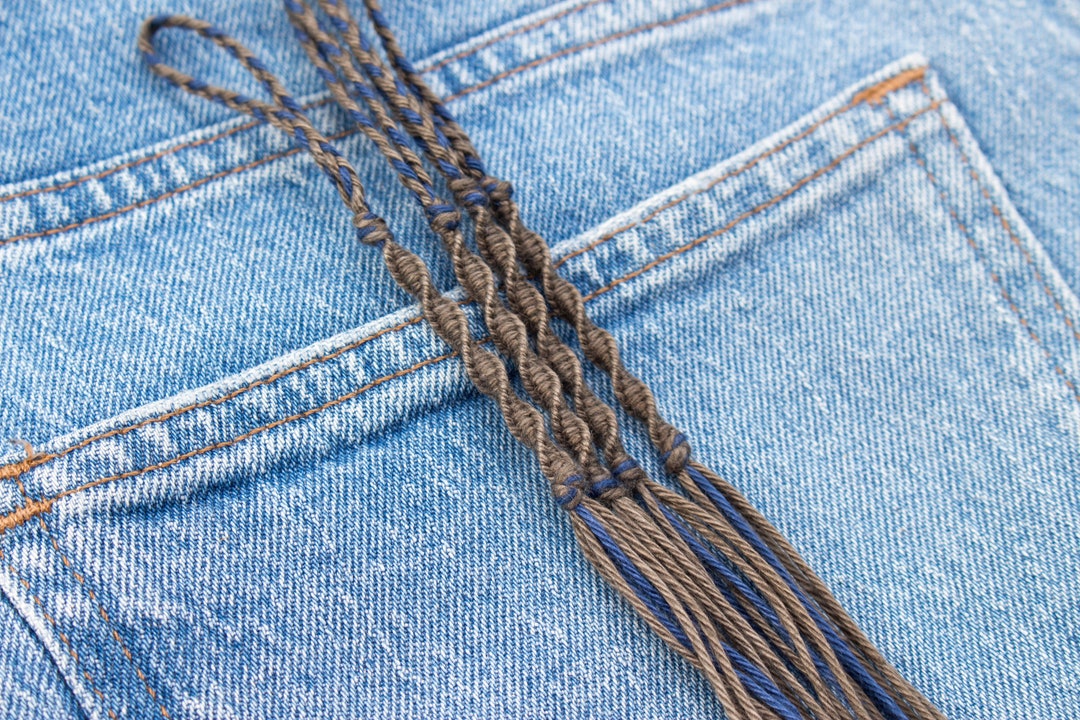 Small Work Tzitzit Long Loops Short Tzit Tzits Great for Work - Etsy