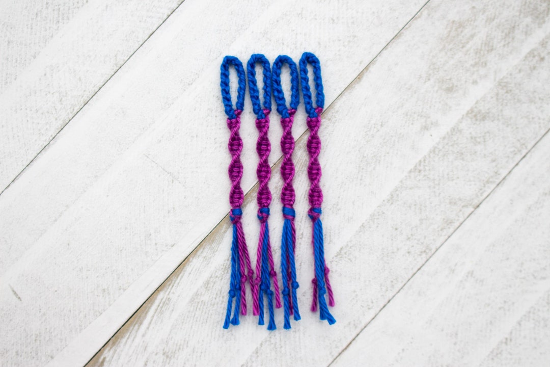 Mini Tzitzit, 3" Tiny Tzitziyot for Babies or Kids, Low Profile Work ...