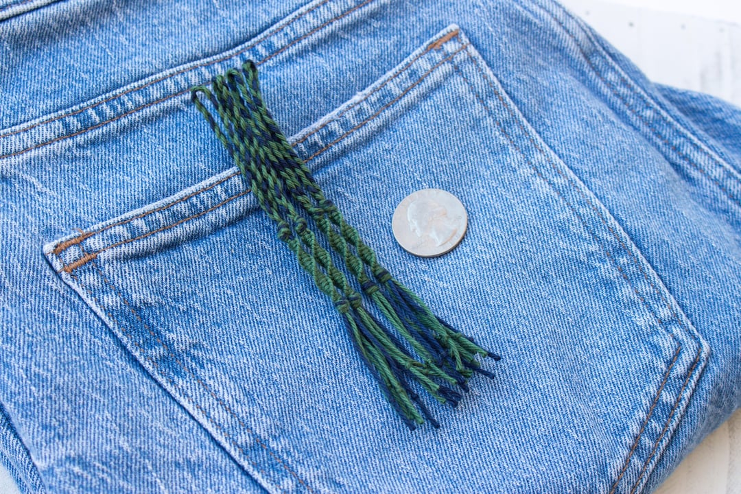 Tiny Work Tzitzit, Long Loops Short Tzit Tzits Great for Work Uniforms ...