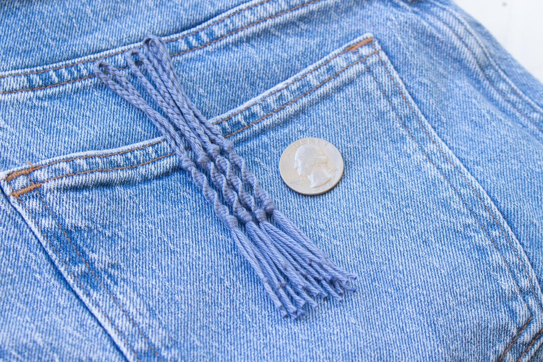 Tiny Work Tzitzit, Long Loops Short Tzit Tzits Great for Work Uniforms ...