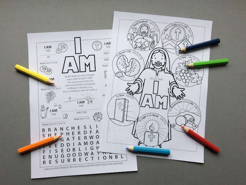 Jesus Said “I Am”. the Seven I AM Statements From John’s Gospel. A ...