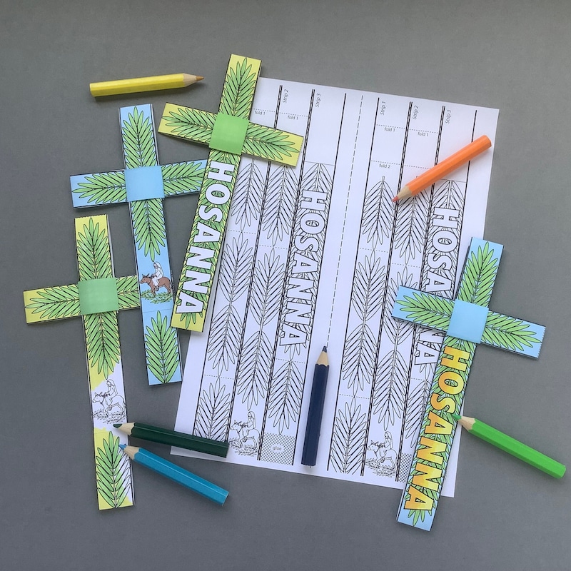 Donkey Craft Palm Sunday - Etsy UK