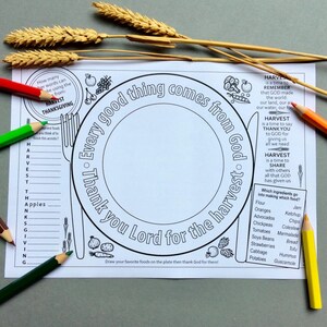 God Provides Harvest Thanksgiving Activity Pages. Harvest Mouse Craft ...
