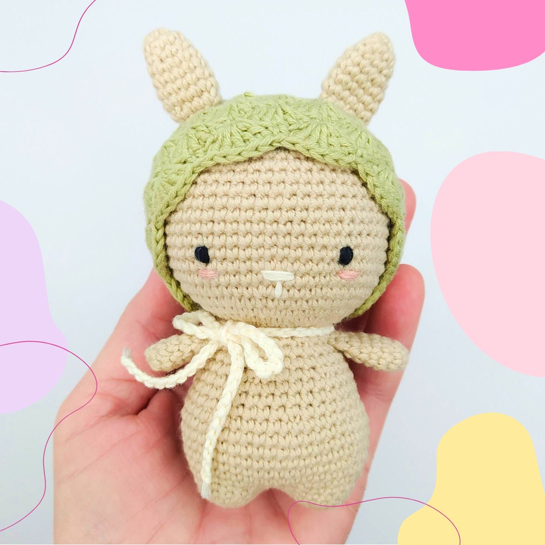 Rosie the Little Bunny Bunny Amigurumi Pattern PDF Tutorial Step by ...