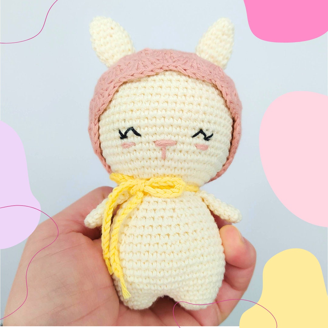Rosie the Little Bunny Bunny Amigurumi Pattern PDF Tutorial Step by ...