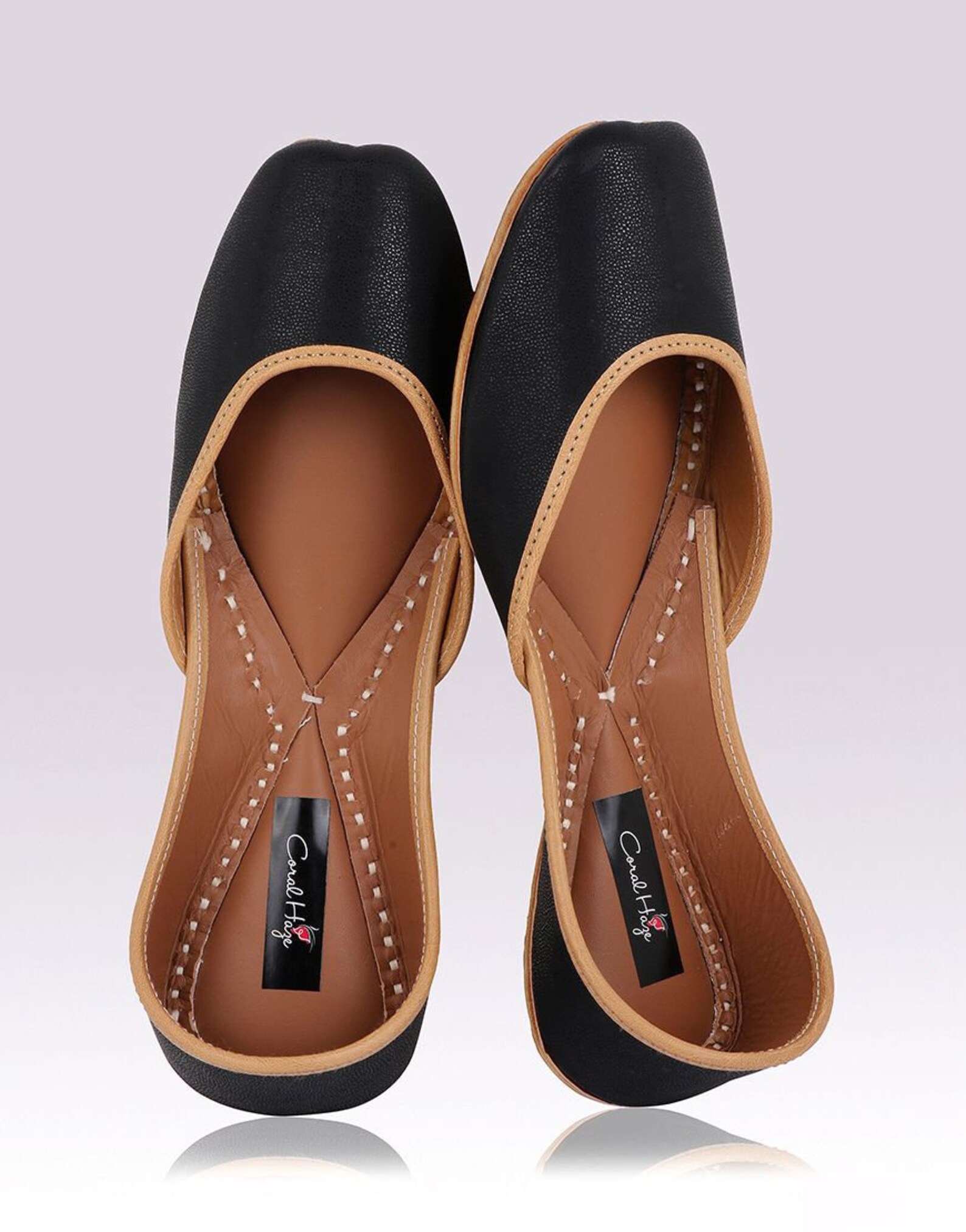 ESSENTIAL BLACK Punjabi Jutti for Women | Etsy