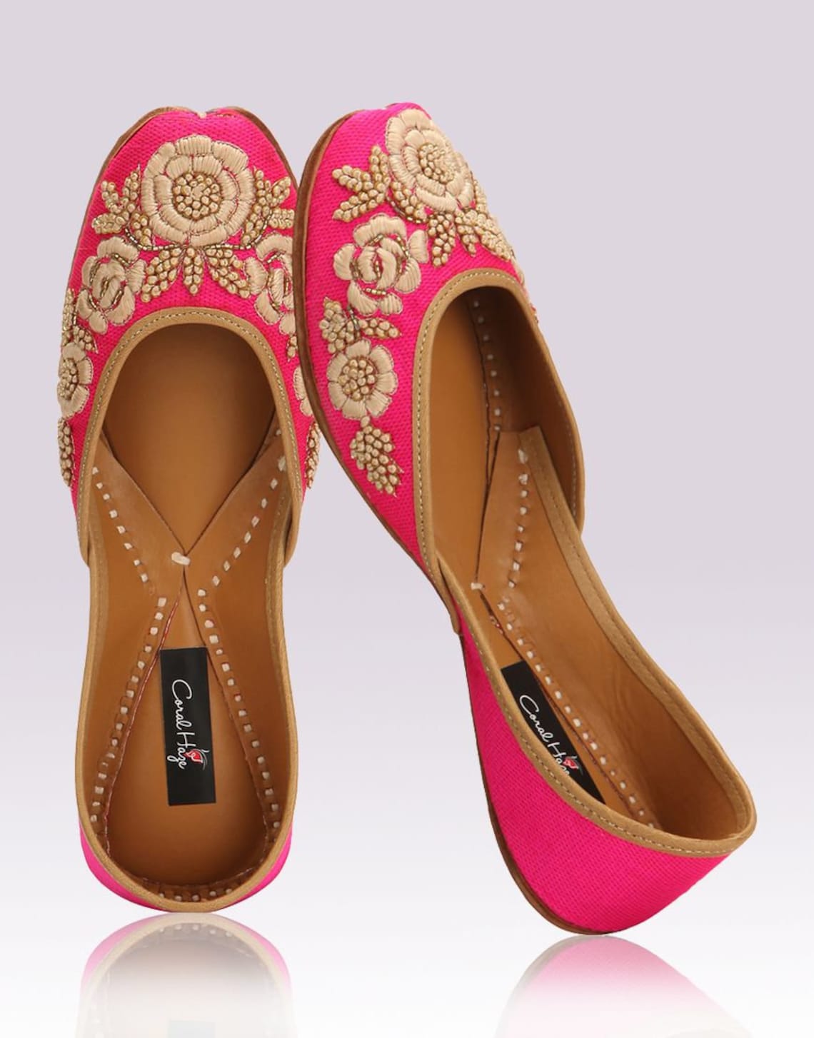 PINK LUXURY Punjabi Bridal Jutti for Women | Etsy