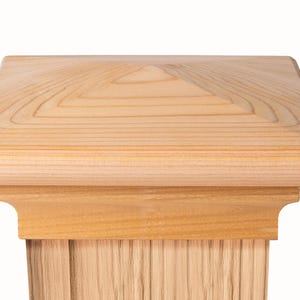 Highland Pyramid Post Cap 4x4 (3 1/2" X 3 1/2") Western Red Cedar - Etsy