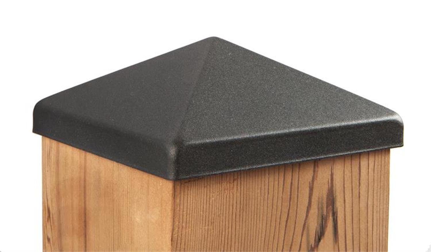 4x4 Apex Pyramid Post Cap Matte Bronze 3 1/2 X 3 1/2 for Deck and Fence ...