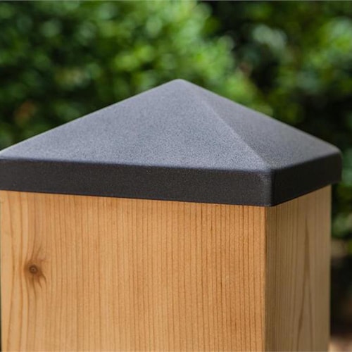 4x4 Apex Pyramid Post Cap Matte Bronze 3 1/2 X 3 - Etsy