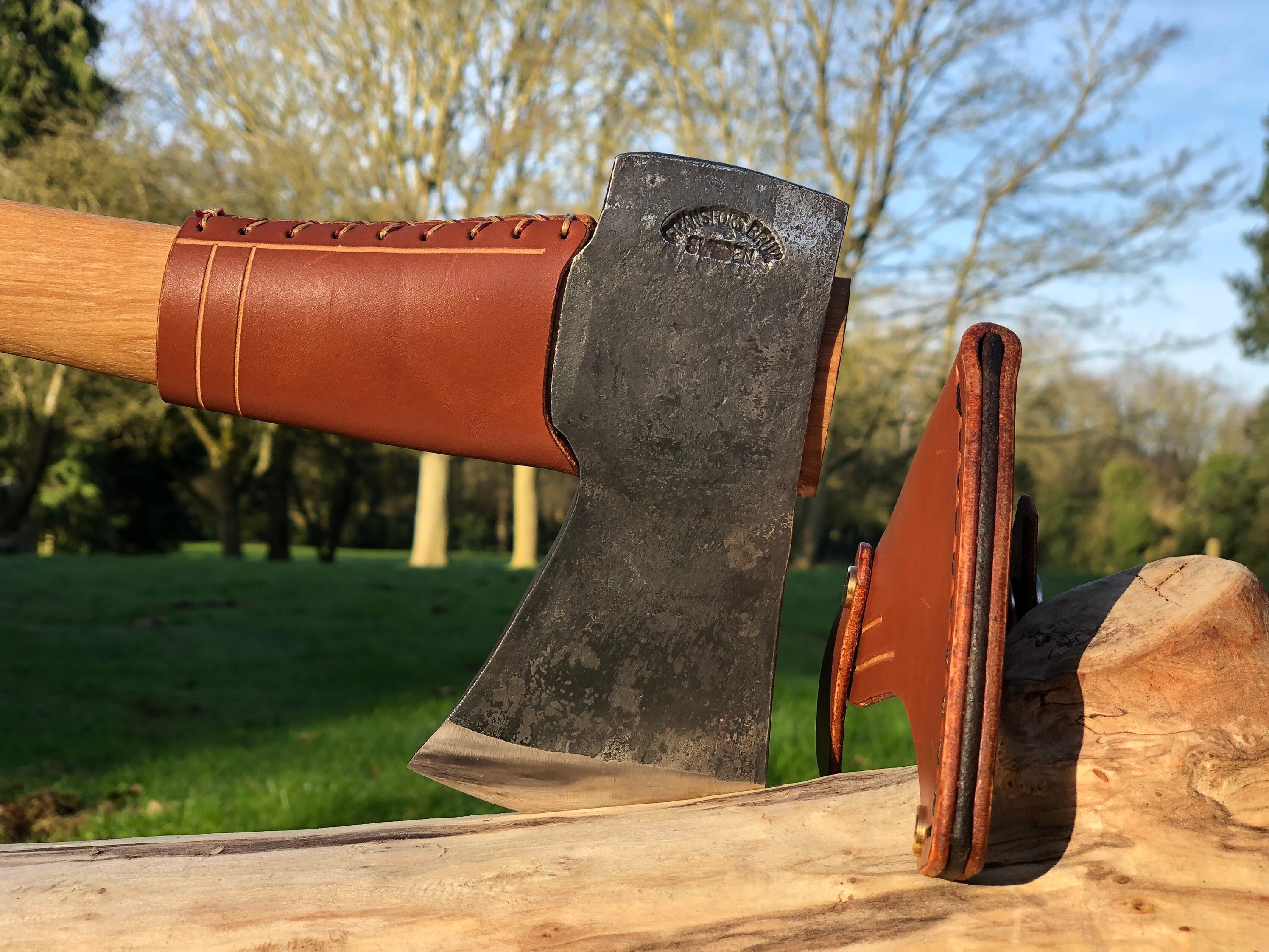 Sheath for the Gransfors Bruks, Ray Mears Wilderness Axe *axe Not ...