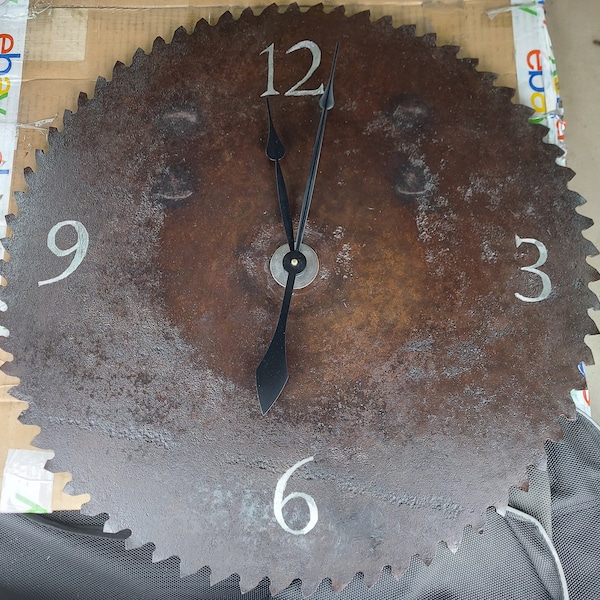 Saw Blade Clock - Etsy